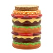 - Cheeseburger | Ceramic Stash Jar